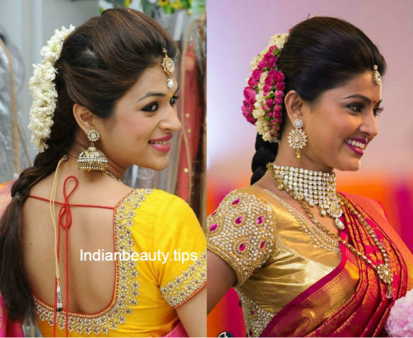 12 *Perfect* Hairstyles To Go With A Saree | LifeCrust